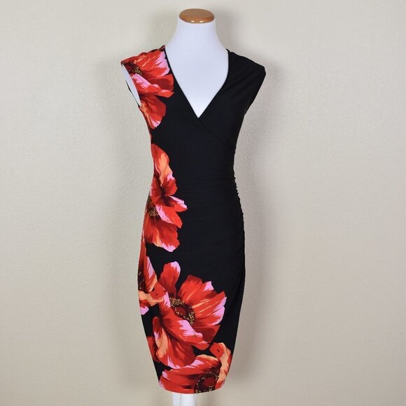 Cache | Dresses | Cache Floral Sheath Dress | Poshmark